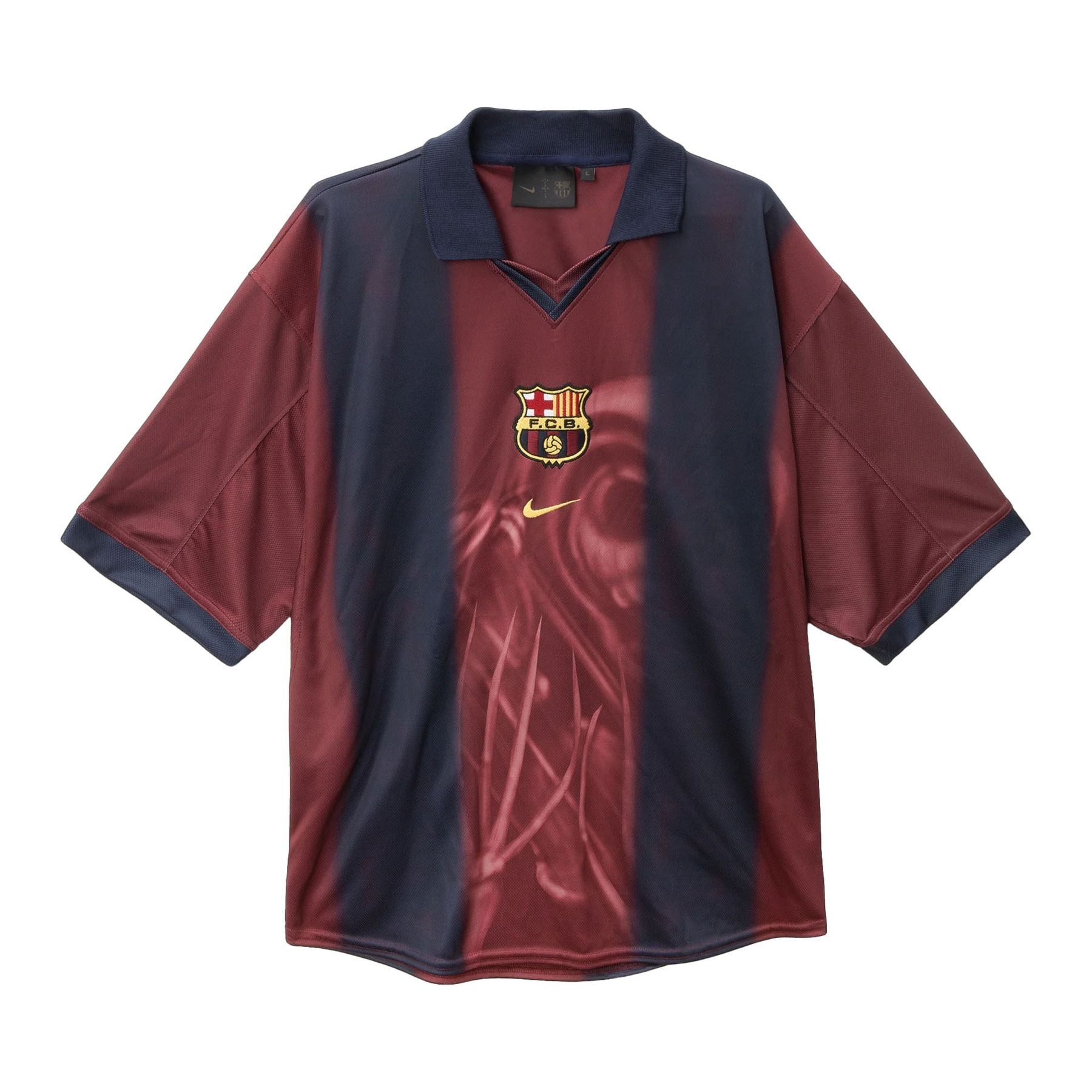 Barcelona x Cactus Jack Retro Skeleton Fans Version Jersey – Futbolista ...